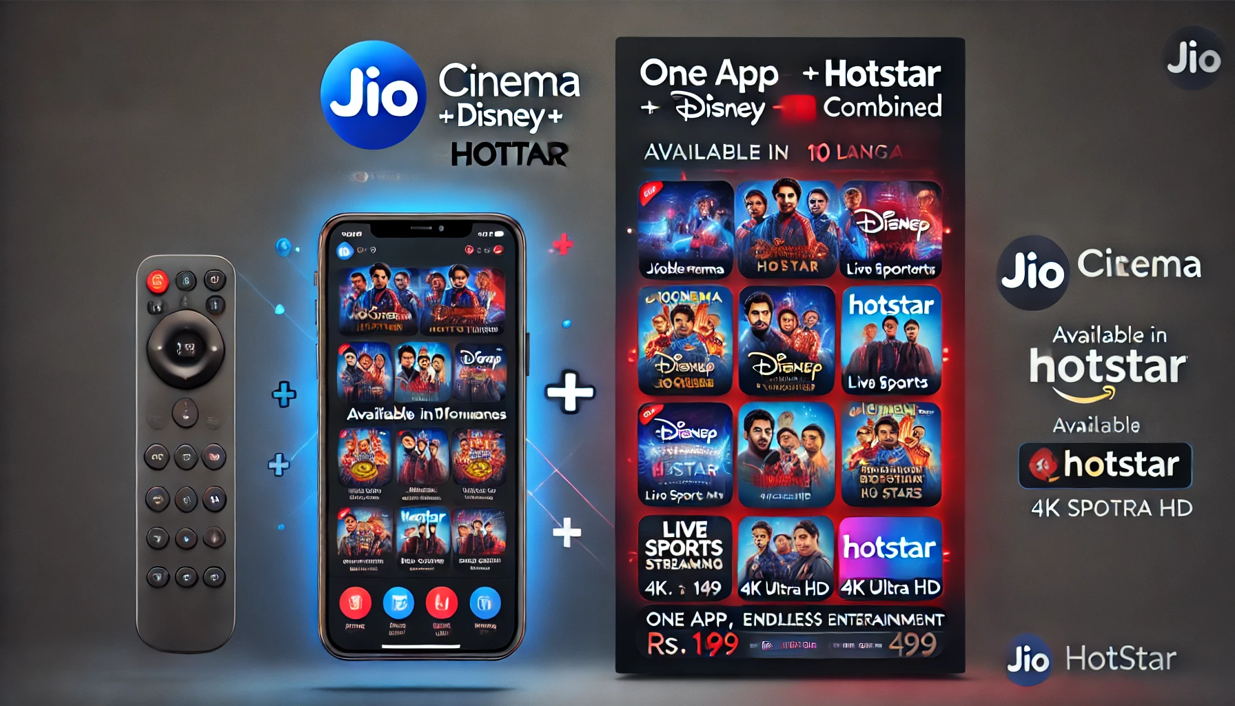 JioHotstar: एक नया OTT प्लेटफॉर्म, अब JioCinema और Disney+ Hotstar एक ...